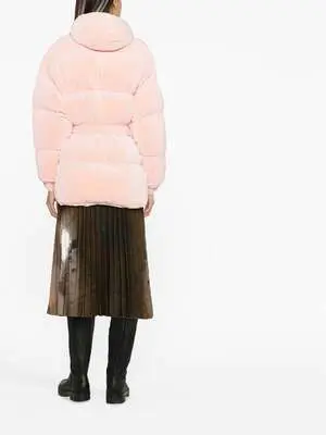 IENKI IENKI Belted Puffer Jacket - Pink