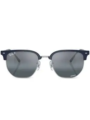 Ray-ban Clubmaster Square-frame Sunglasses - Blue