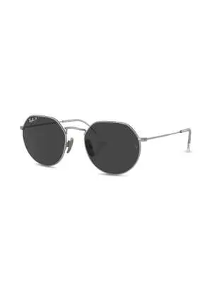 Ray-ban Jack Titanium Geometric Sunglasses