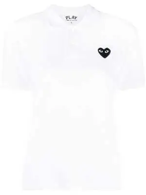 Play Comme Des Garcon Collared T-shirts For Women