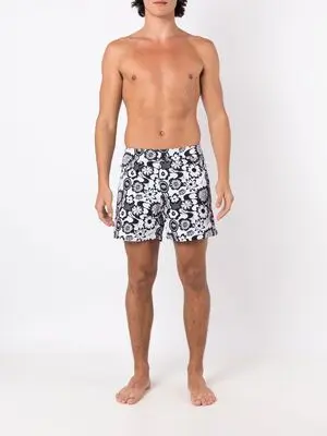 AMIR SLAMA Graphic-print Swimming Trunks
