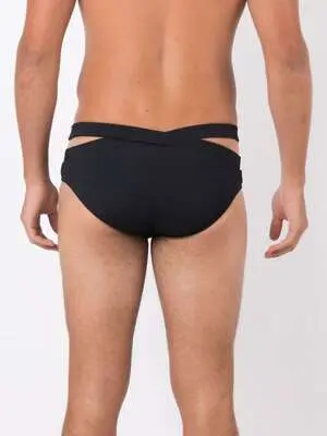 AMIR SLAMA Cut-out Swimming Trunks