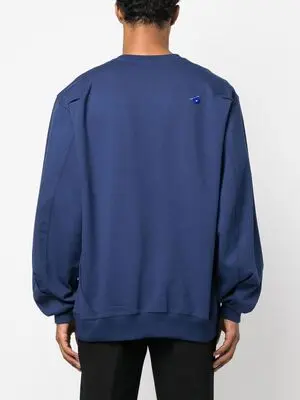 ADER ERROR Logo Print Long Sleeve Sweatshirt