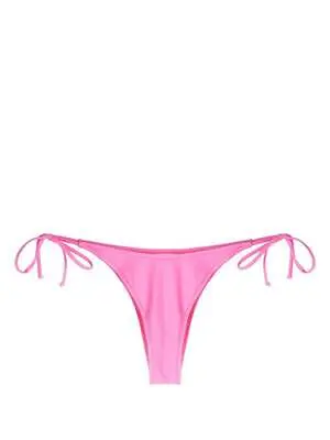 Moschino Logo-print Bikini Bottom - Pink