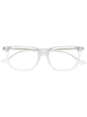 Gucci Geometric-pattern Square Eyeglasses - Neutrals