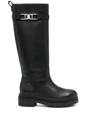 Ferragamo Logo Boots For Women