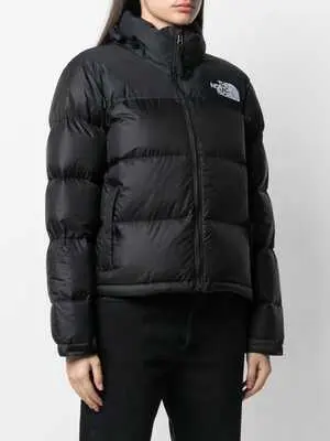 The North Face Embroidered-logo Puffer Jacket