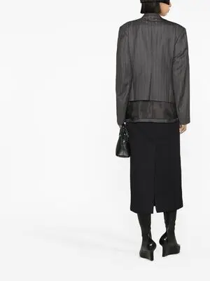 MAISON MARGIELA Pinstriped Wool Blazer