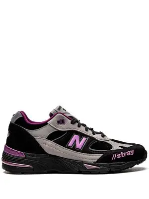 NEW BALANCE X Stray Rats 991 Low-top Sneakers - Black