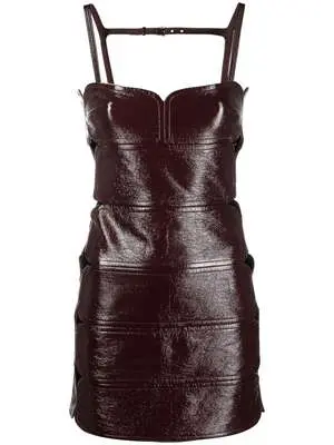 COURREGES Sleeveless Panelled Minidress