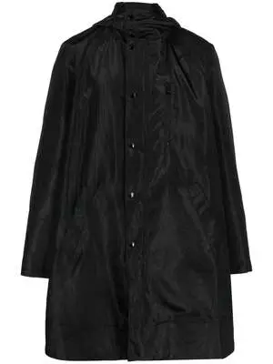 MARINE SERRE Hooded Logo-print Windbreaker