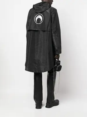 MARINE SERRE Hooded Logo-print Windbreaker
