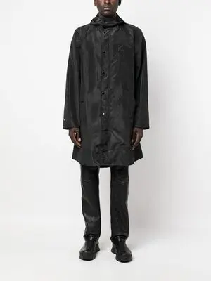 MARINE SERRE Hooded Logo-print Windbreaker