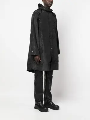 MARINE SERRE Hooded Logo-print Windbreaker