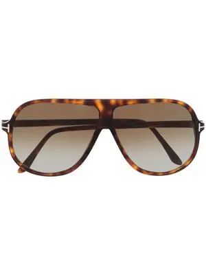 TOM FORD Tortoiseshell Sunglasses - Brown
