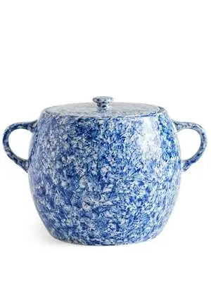 HAY Sobremesa Speckled-print Bean Pot