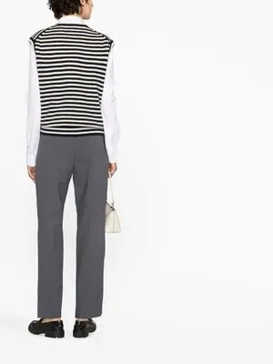 THE FRANKIE SHOP Bea Tailored Trousers - Grey