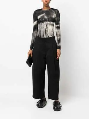 Studio Nicholson Dordoni Wide-leg Trousers - Black