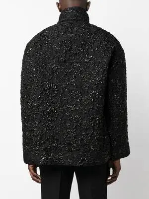 Valentino Garavani Floral-jacquard Brocade-effect Jacket