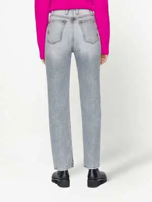 FRAME Mid-rise Straight Jeans