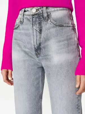 FRAME Mid-rise Straight Jeans
