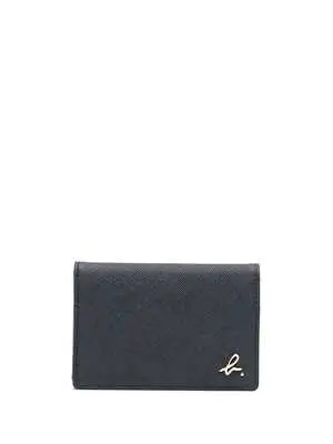 AGNÈS B. Logo-detail Leather Wallet - Black