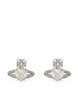 VIVIENNE WESTWOOD Ariella Orb Stud Earrings - Silver