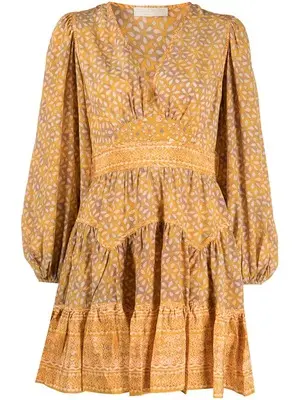 Ulla Johnson Hayana Floral Print Mini Dress