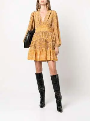 Ulla Johnson Hayana Floral Print Mini Dress