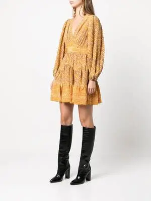 Ulla Johnson Hayana Floral Print Mini Dress