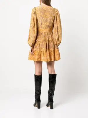 Ulla Johnson Hayana Floral Print Mini Dress