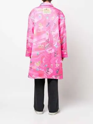 LIBERAL YOUTH MINISTRY Patterned Scuba Coat