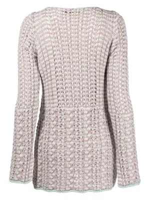 MARCO RAMBALDI Textured Cable-knit Jumper