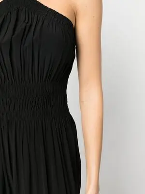 Proenza Schouler White Label Shirred Halterneck Dress