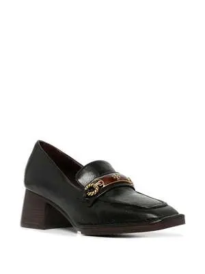 Tory Burch Perrine Heeled Leather Loafer