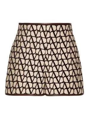 Valentino Garavani Toile Iconographe Shorts