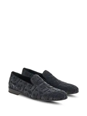 FERRAGAMO Gancini-pattern Moccasins