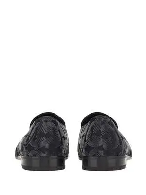FERRAGAMO Gancini-pattern Moccasins
