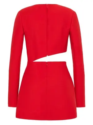 Valentino Garavani Crepe Couture Short Dress