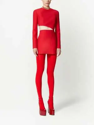 Valentino Garavani Crepe Couture Short Dress