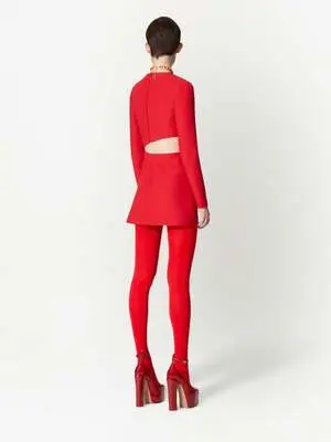 Valentino Garavani Crepe Couture Short Dress