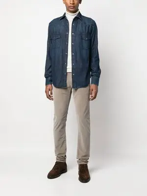 JACOB COHЁN Corduroy Slim-fit Trousers