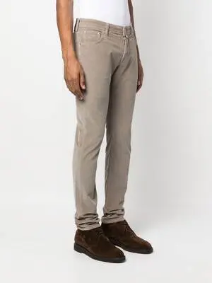 JACOB COHЁN Corduroy Slim-fit Trousers