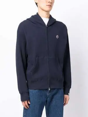 A BATHING APE® Textured Zip-up Hoodie