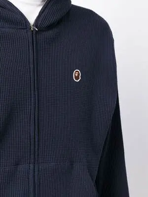 A BATHING APE® Textured Zip-up Hoodie