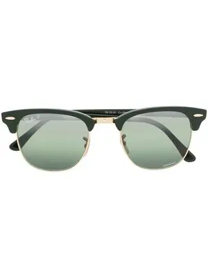 Ray-ban Tinted Straight-arm Sunglasses - Green