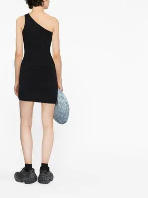 Wardrobe.NYC X Hailey Bieber One-shoulder Mini Dress - Black