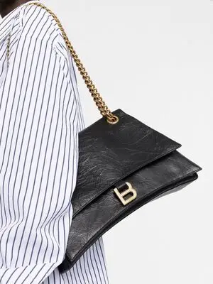 Balenciaga Crush Medium Chain Shoulder Bag