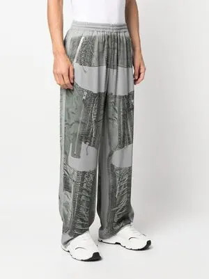 DIESEL® Lace-up Print Trousers