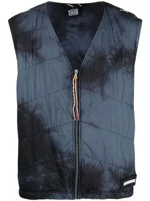 Aries Tie-dye Gillet - Black